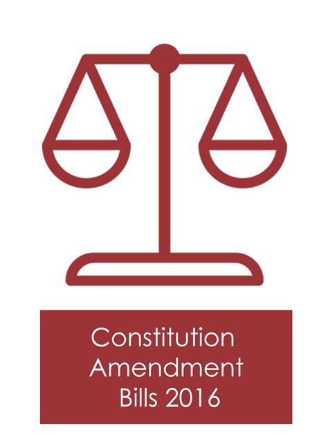 Constitution Amendment Bills 2016