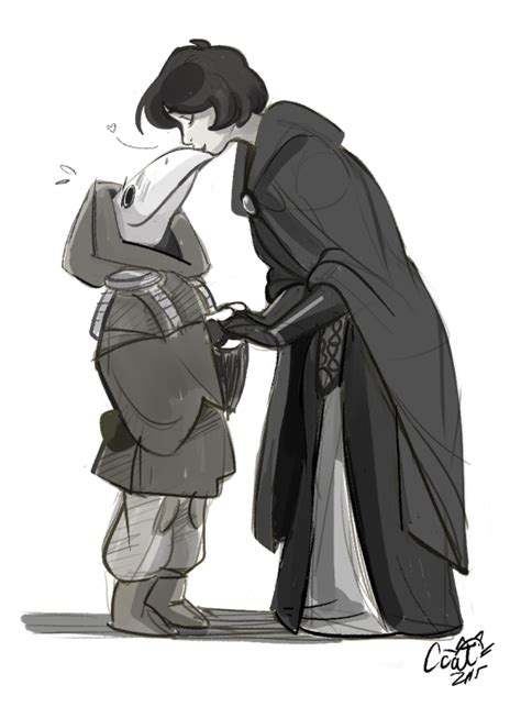 Mona And Plague Knight By Ellinor87 On Deviantart