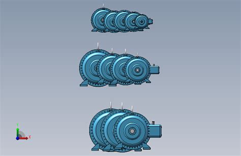 Fty系列三相永磁同步电动机imb3solidworks 2014模型图纸下载 懒石网