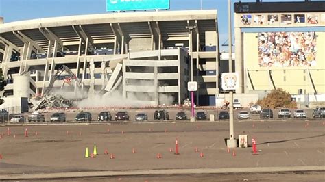 Sdccu Qualcomm Stadium Demolition Youtube
