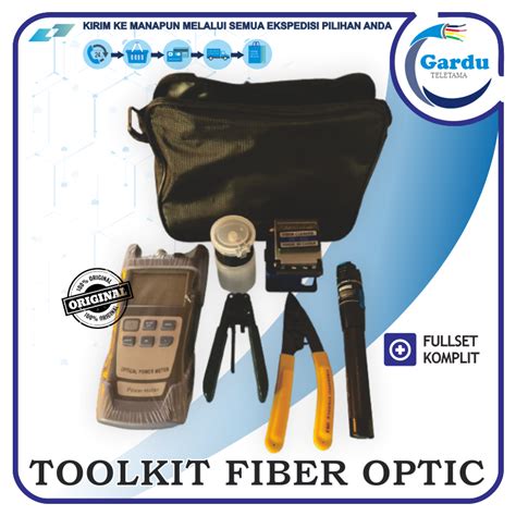 Jual Ftth Tester Toolkit Fiber Optic 1 Set Merk Mylink Shopee Indonesia