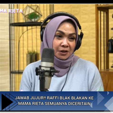 Rayanza Cipung Jawab Jujur Raffi Blak Blakan Ke Mama Rieta Semuanya Diceritain By