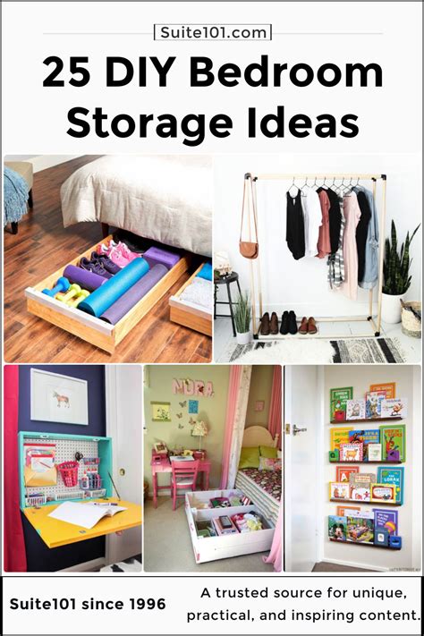 Bedroom Storage Ideas Diy