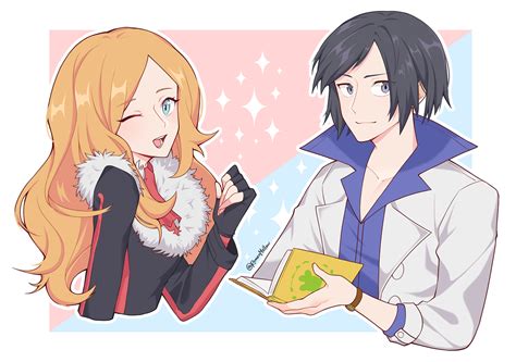 Serena Calem Lysandre And Augustine Sycamore Pokemon And 2 More