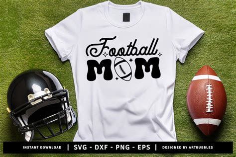 Football Mom Svg File Artbubbles