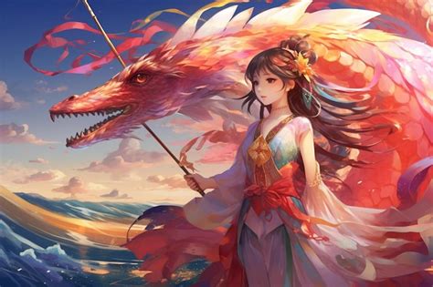 Anime Girl Dragon Images Free Download On Freepik