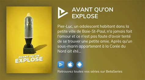 Regarder Avant Quon Explose Streaming