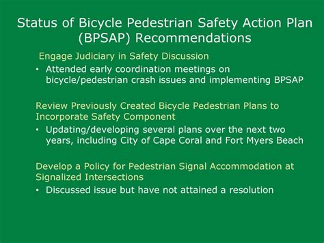 Bicycle And Pedestrian Safety Action Plan Ppt Download