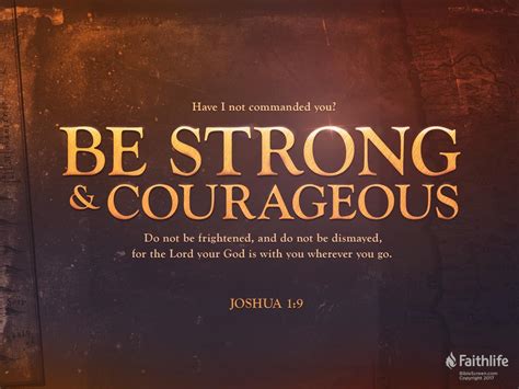 Verse Of The Day Joshua 1 9 KJV Highland Park Baptist Church