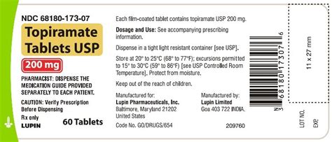 Topiramate Tablets Fda Prescribing Information Side Effects And Uses
