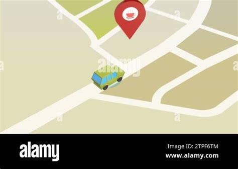 Road Vector Map Autonomous Stock Videos And Footage Hd And 4k Video Clips Alamy