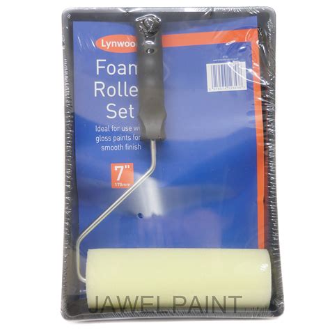 Paint Roller Set Foam 7 Jawel Paints