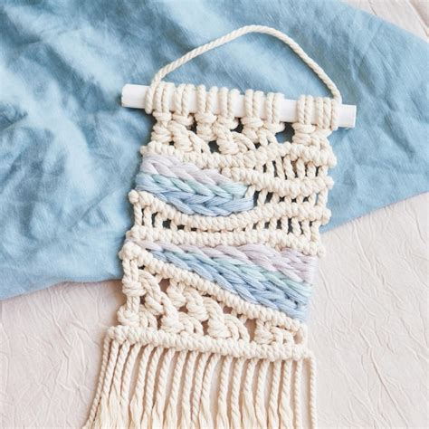 Premium Photo Handmade Macrame 100 Cotton Wall Hanging Decoration