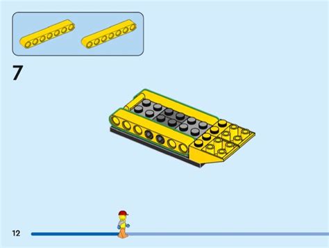 Lego Instructions For Set 60401 Construction Steamroller City