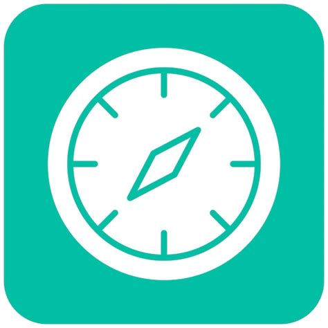 Premium Vector Compass Vector Icon Design Illustration