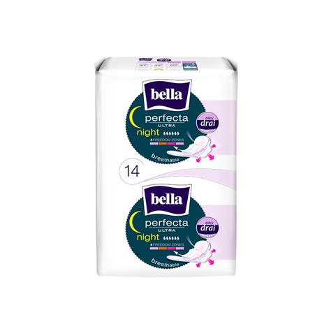 Bella Perfecta Ultra-thin sanitary pads Night Silky Drai 14 pieces