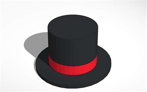 3d Design Top Hat Tinkercad