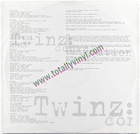 Totally Vinyl Records Twinz Conversation Lp