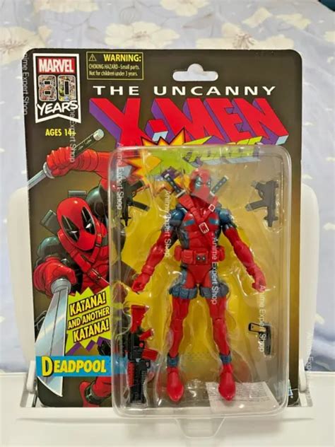 DEADPOOL ACTION FIGURE Marvel Legends Retro Spider Man Series Inch New PicClick UK