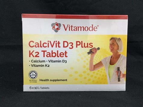 Vitamode Calcivit D3 Plus K2 Tablet 60s Lazada