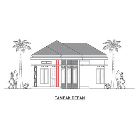 Design Arsitektur Denah 2d Rumah Sederhana Design Arsitektur Rumah