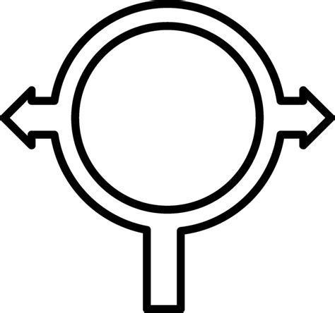 Roundabout Circular Intersection 65352043 Vector Art At Vecteezy