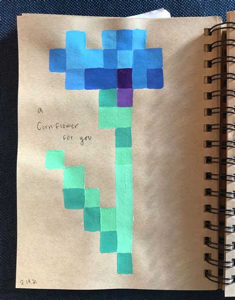 Minecraft Cornflower 👒 Cornflower I Am Awesome Funky