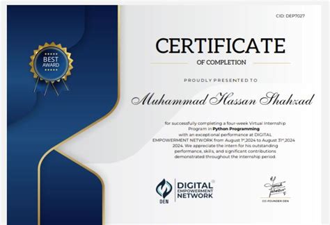 Muhammad Hassan Shahzad On Linkedin Exciting News Im Thrilled To