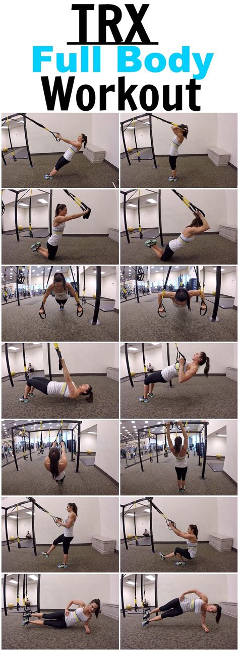 Body Workout 7 Exercises For A Full Body Trx Workout