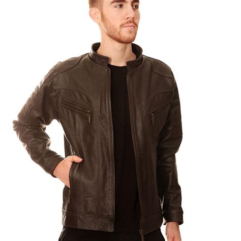 Jaqueta Masculina Couro Legitimo Extra
