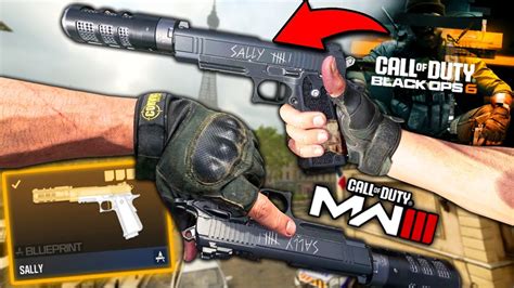 Black Ops 6 Teaser Pistol Akimbo Sally Blueprint Gunplay Modern Warfare 3 Multiplayer