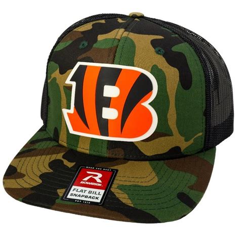 Nike Accessories Cincinnati Bengals 3d Pvc Patch Wool Blend Flat