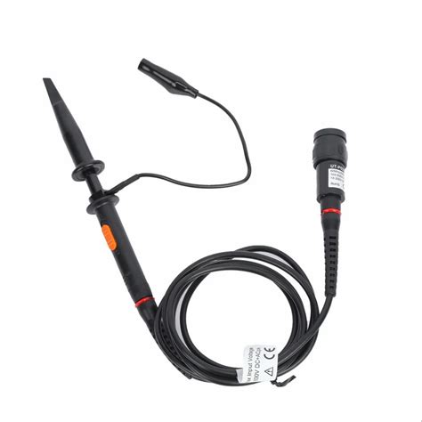 Black Stainless Steel Uni T Ut P03 60mhz Passive Probe Lead
