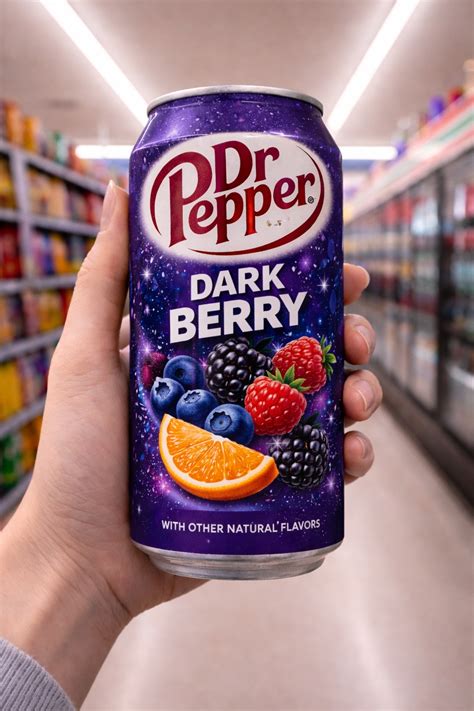 The Fun Dr Pepper Dark Berry — Midnight Edition When The Night Hits