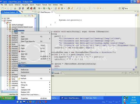como compilar um projeto do eclipse java guj