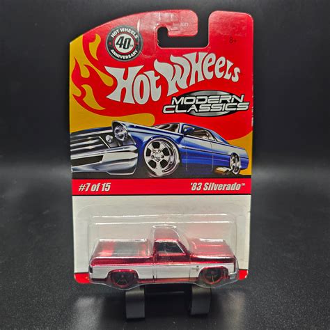 Hot Wheels Modern Classics 83 Silverado With Case Foundry Diecast