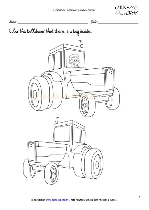 Inside Outside Worksheet