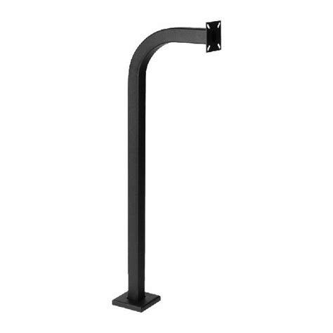 Gooseneck Stand Keypad Pedestal Pad Mount 42 Height White