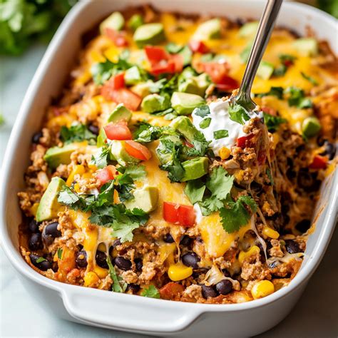 Amazing Taco Bake Casserole For Mouthwatering Comfort Food