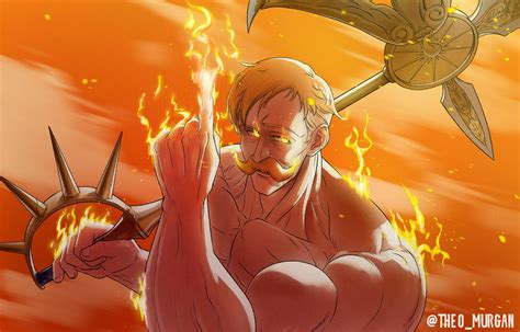 Drew Escanor Being A Badass Like Always Nanatsunotaizai Emo Wallpaper