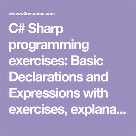 Pin On C Excercise