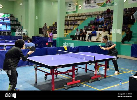 Players Are In Action In Various Games During The 34th National Games