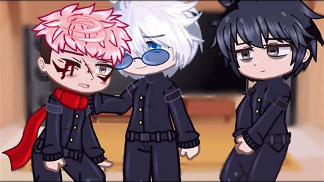 Jujutsu Kaisen React To Itadori Yuji Gacha React YouTube