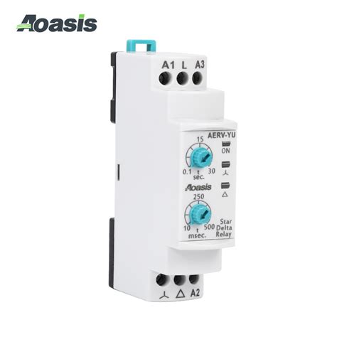 Aoasis Aerv Yu Star Delta Timer Delay Relay Single Function V Time Relay Factory China Time