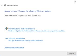 Cara Install NET Framework Di Windows Offline Installer