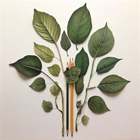 Premium Vector Botanical Leaf Art