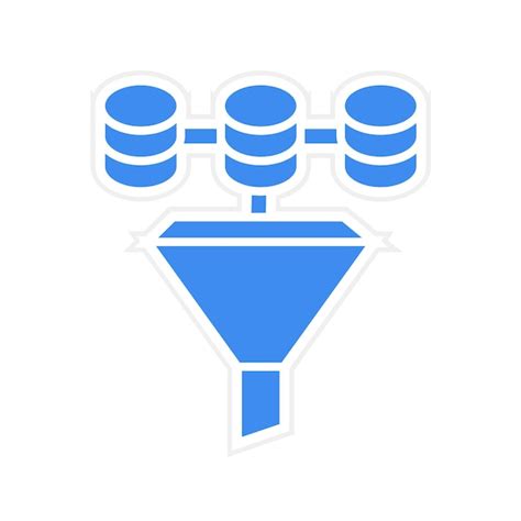 Premium Vector Data Filter Icon Vector Image Can Be Used For Big Data