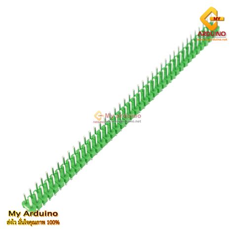 ก้างปลา 2x40pin แบบคู่ 254 Mm Pin Header Single Row Pin Male Header สี
