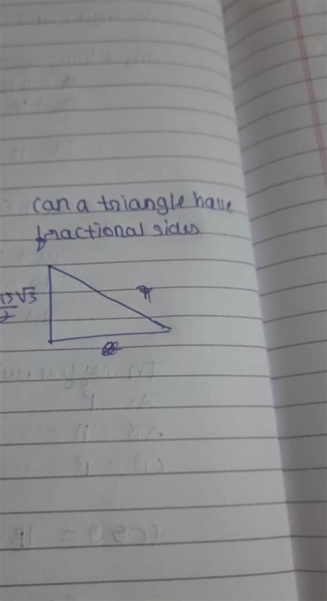 Can A Triangle Have Fractional Sides Filo