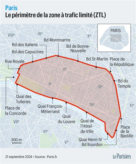 Zone à Trafic Limité à Paris Rues Et Véhicules Concernés Contrôles